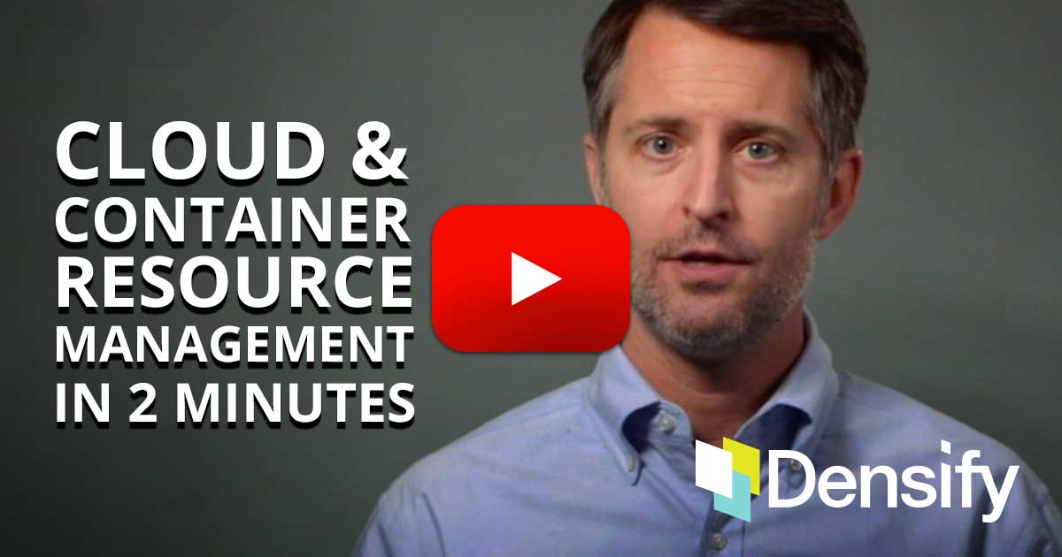 Cloud And Container Resource Management In A Nutshell